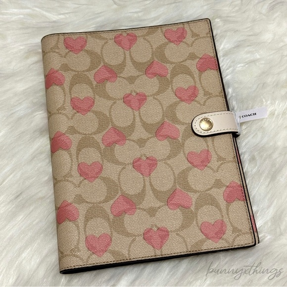 Coach | Office | Coach Heart Notebook Nwt | Poshmark